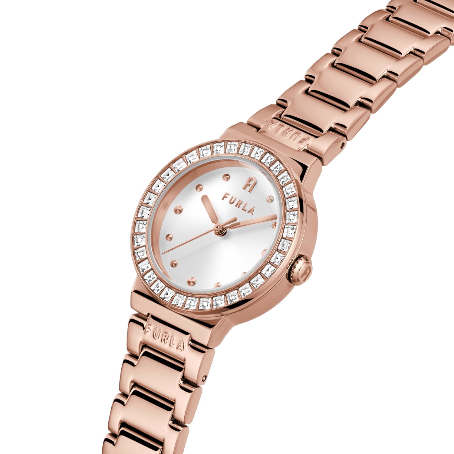 Часы женские FURLA WW00039012L3: сталь, австрийские кристаллы stellux ...