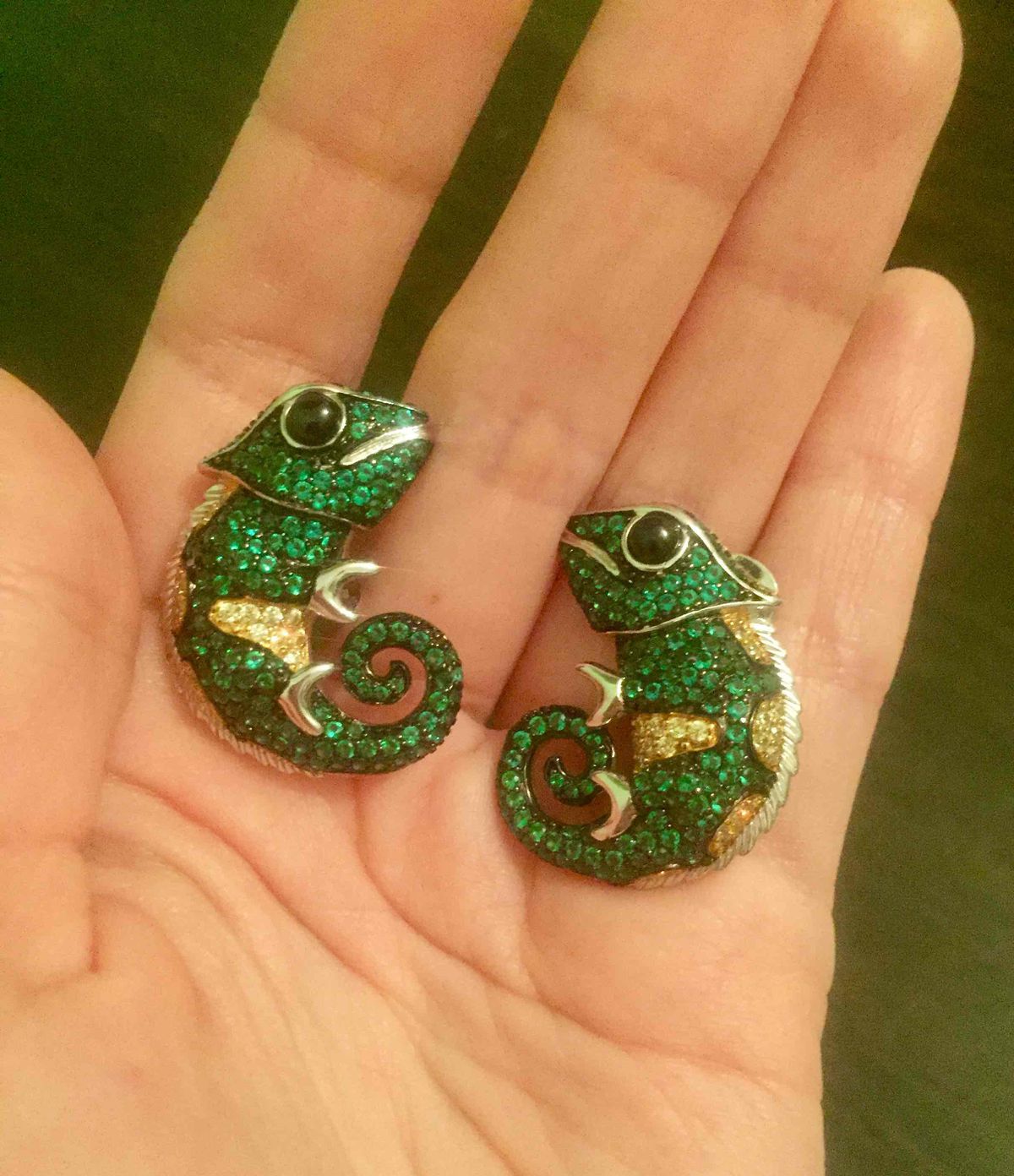 Серебряные серьги с фианитами SUNLIGHT: белое серебро 925 пробы, фианит ...