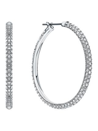 Стальные серьги в подарочной упаковке с кристаллами Swarovski SWAROVSKI ...