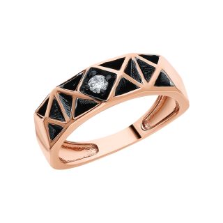 Серебряное кольцо с фианитами SUNLIGHT CZ-R01494-X-G-W-X-X: розовое ...